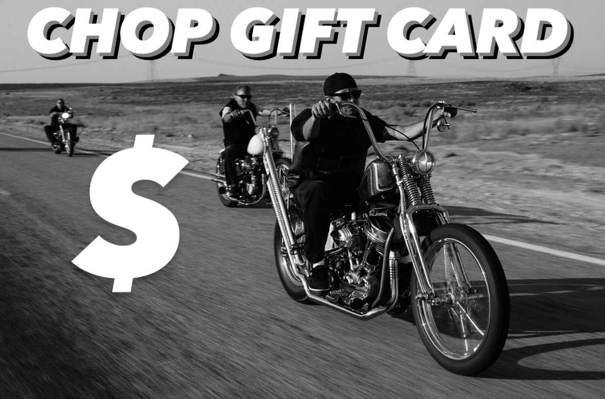 CHOP Gift Card – Chop Merchandise